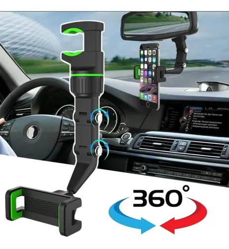 Suporte Celular Carro Para Retrovisor Universal 360°original | MercadoLivre Suporte Celular Carro Para Retrovisor Universal 360°original | MercadoLivre