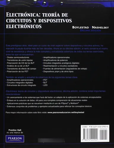 Electrónica Teoría De Circuitos Y Dispositivos Electrónicos Mercadolibre