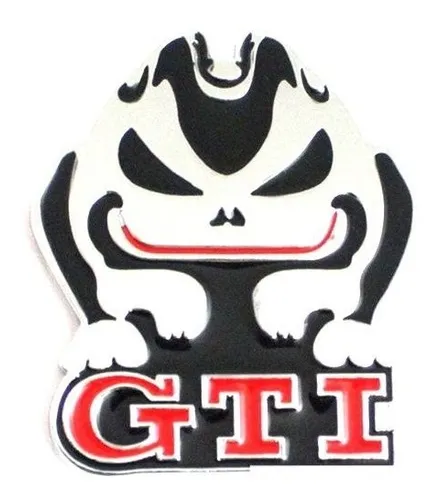 Emblema Vw Gti Golf Gol Rabbit - Envio Imediato !!! | Parcelamento sem ...