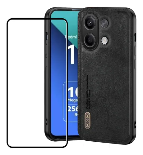 Funda Para Redmi Note 13 4g Teléfono Carcasa Mica Cristal Meses Sin