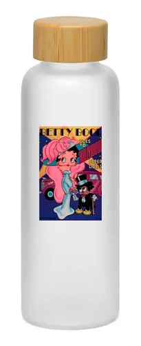 Garrafa De Vidro Tampa Bambu Poster Betty Boop Hollywood | MercadoLivre Garrafa De Vidro Tampa Bambu Poster Betty Boop Hollywood | MercadoLivre
