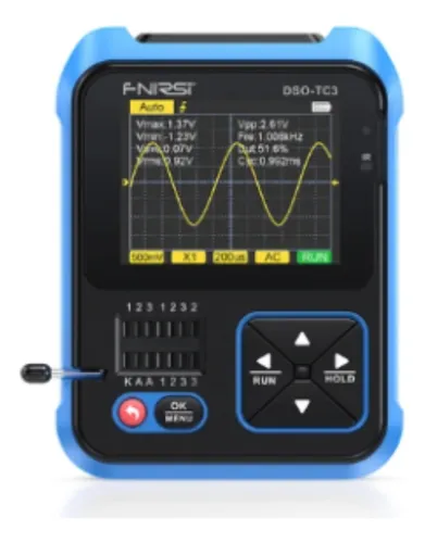 Osciloscópio Digital Testador Transistor Dso-tc3 Nota Fiscal | Frete grátis Osciloscópio Digital Testador Transistor Dso-tc3 Nota Fiscal | Frete grátis
