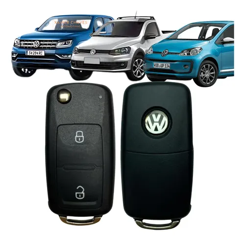 Carcaça Chave Canivete Saveiro Cross Up Amarok G6 G7 2botões ...