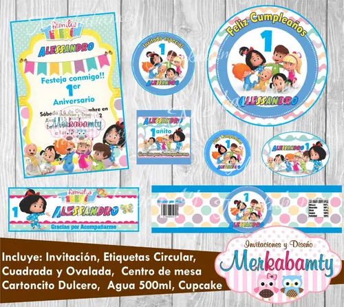 Invitacion De Cumpleaños Familia Telerin Kit Imprimelo Tú!! en venta en ... Invitacion De Cumpleaños Familia Telerin Kit Imprimelo Tú!! en venta en ...