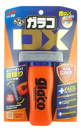 Glaco Dx Soft99 110ml Repelente De Água Parabrisa | Frete grátis