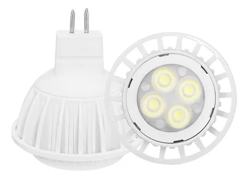 Lâmpada Led Dicróica Mr16 7w 12v Gu5 3 Branco Frio Cor Da Luz Branco