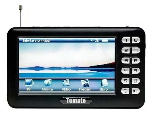 TV de 4.3" Tomate MTM-403 com tela LCD SDTV | MercadoLivre