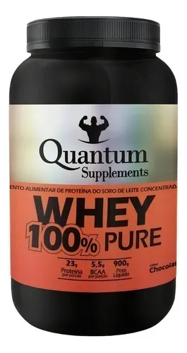Suplemento En Polvo Quantum Supplements Whey Protein Concentrado 900g