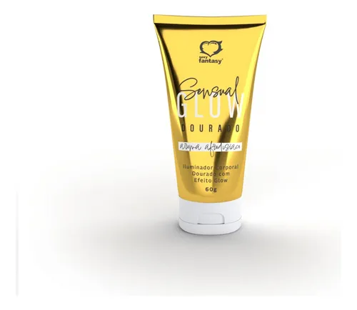 Iluminador Corporal Efeito Dourado Sexy Fantasy Sensual Glow Parcelamento Sem Juros