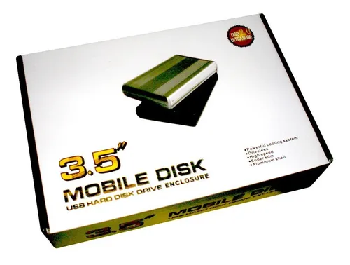 Case Enclosure Para Disco Duro Sata Ide 3.5 A Usb 2.0 - Ext | Envío gratis