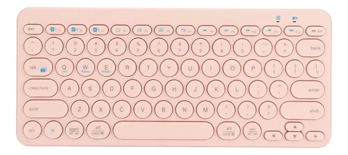 Teclado Inalámbrico 78 Teclas Redondas Slim Compact Retro Q | Cuotas ... Teclado Inalámbrico 78 Teclas Redondas Slim Compact Retro Q | Cuotas ...