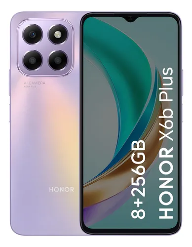 Celular Honor X6b Plus 256 Gb 8gb Ram Morado Estelar | Envío gratis