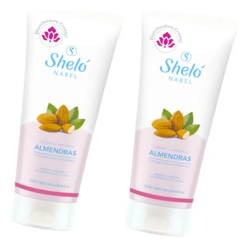 Crema Corporal Almendras Shelo Nabel® 250ml. 2 Piezas | MercadoLibre Crema Corporal Almendras Shelo Nabel® 250ml. 2 Piezas | MercadoLibre