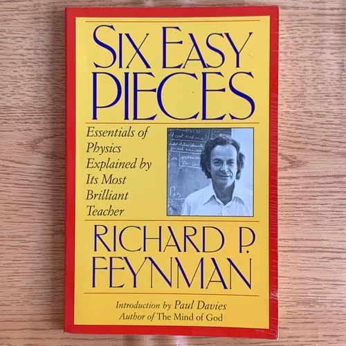 Livro Six Easy Pieces - Richard Feynman | Parcelamento sem juros Livro Six Easy Pieces - Richard Feynman | Parcelamento sem juros