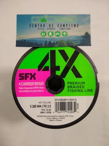 Línea Trenzada Sufix 4x. 0.285 Mm, 40 Lbs. Sfx 4x. Línea Trenzada Sufix 4x. 0.285 Mm, 40 Lbs. Sfx 4x.