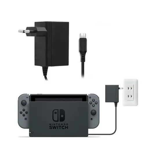Cargador Nintendo Switch Compatible Con Dock Jys Enchufe Cargador Nintendo Switch Compatible Con Dock Jys Enchufe