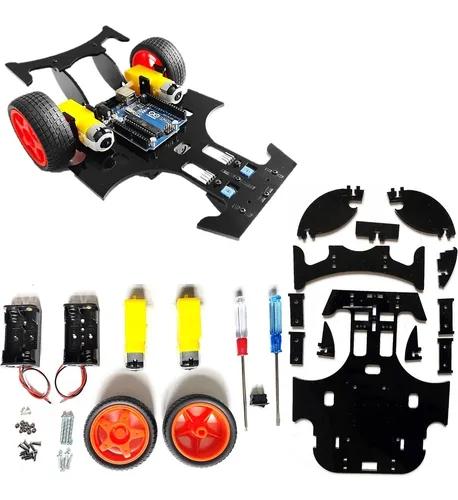 Kit Chasis Robot Sigue Lineas Proyectos Arduino Robotica Diy en venta ... Kit Chasis Robot Sigue Lineas Proyectos Arduino Robotica Diy en venta ...