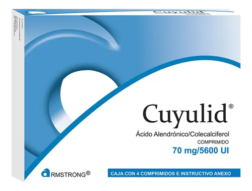 Cuyulid Comprimido 70 Mg/5600 Ui, 4 Comprimidos | Meses sin interés