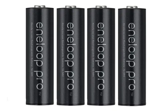 Baterias Recargables Panasonic Eneloop Pro 4 Aaa Alta Cap Envío Gratis