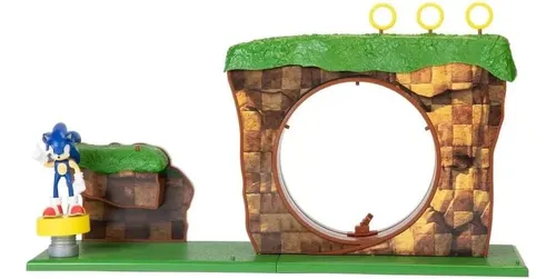 Boneco Sonic Green Hill Zone Playset Cenário Candide | Parcelamento sem ... Boneco Sonic Green Hill Zone Playset Cenário Candide | Parcelamento sem ...