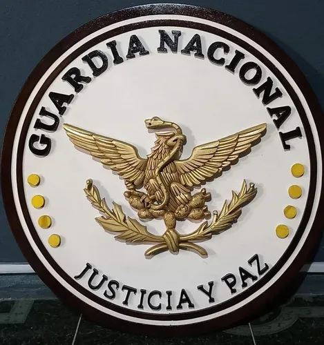 Escudo De La Guardia Nacional En Círculo De 52 Cm | Meses sin interés Escudo De La Guardia Nacional En Círculo De 52 Cm | Meses sin interés