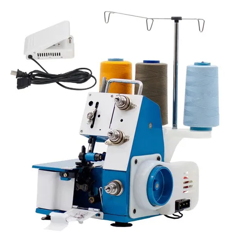 Máquina De Costura Overlock Portátil Com Motor Máquina De Costura Overlock Portátil Com Motor