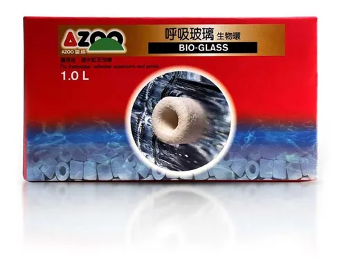 Canutillos Cerámica Bio Glass Azoo 1l Biologico Acuarios | Envío gratis