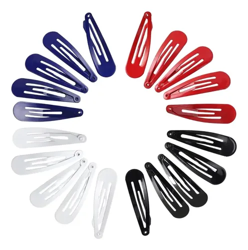 24 Pasadores Cucas Broches Para Cabello Color Escolares Niña Escolar ...