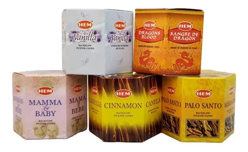 Incienso Cono De Flujo Efecto Cascada Hem 5 Cajas | Envío gratis Incienso Cono De Flujo Efecto Cascada Hem 5 Cajas | Envío gratis