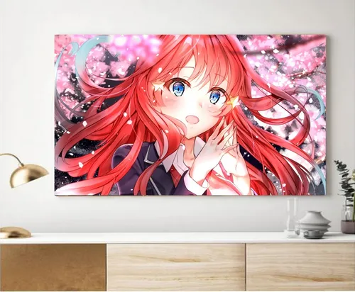 Cuadro Decorativo Anime Quintillizas Itsuki Nakano 40x60cm Meses Sin