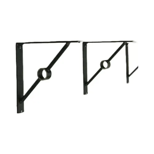 Mensula De Acero Para Repisa Herrería Artesanal 20 Cms 4pz