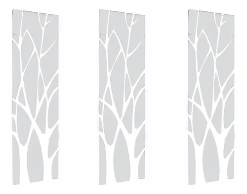 Adhesivo Acrílico 3d Para Pared Con Forma De Árbol 3 Unidad Cuotas