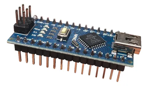 Placa Compatível Arduino Nano V3 Pinos Soldados | MercadoLivre Placa Compatível Arduino Nano V3 Pinos Soldados | MercadoLivre