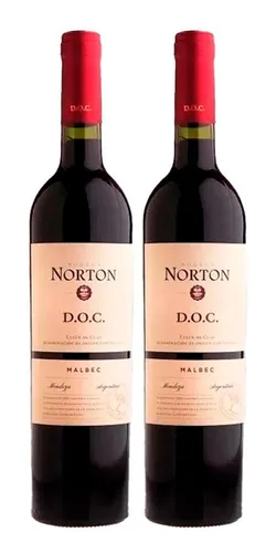 Kit 2 Garrafas Vinho Argentino Norton D.o.c Malbec 750ml | Parcelamento ... Kit 2 Garrafas Vinho Argentino Norton D.o.c Malbec 750ml | Parcelamento ...