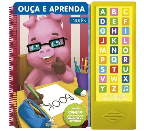 Livro Escolinha - Escreva, Apague, Escute E Aprenda / Inglês ... Livro Escolinha - Escreva, Apague, Escute E Aprenda / Inglês ...