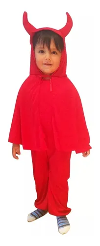 Disfraz Diablito Diablita Niño Niña