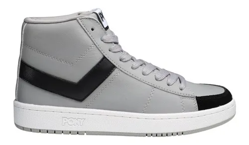 Tenis Pony Pro 80 Hi Black Glaze Caballero Action Leather | Envío gratis