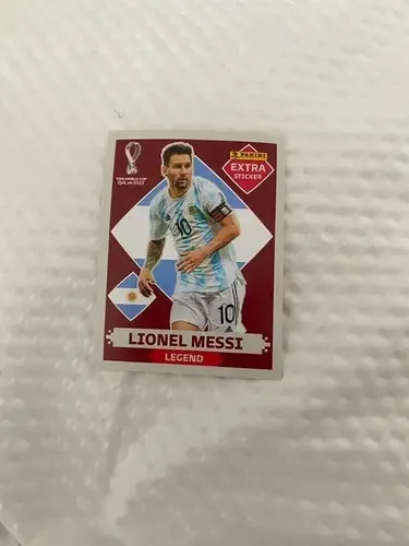 Extra Sticker Messi Leyenda Base Mundial Qatar 2022 Panini Cuotas Sin 6191