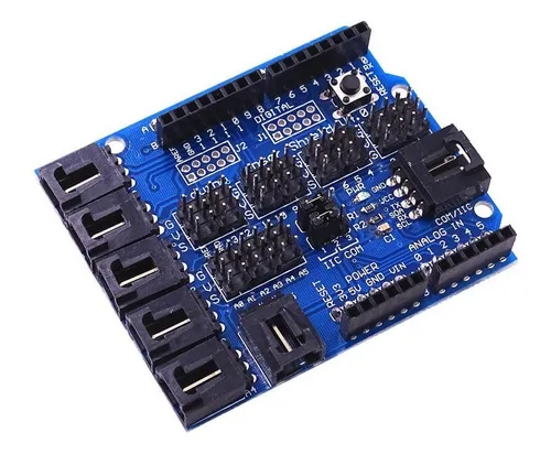 Módulo Shield Sensor V4 Analógico Digital Expansão Arduino ... Módulo Shield Sensor V4 Analógico Digital Expansão Arduino ...