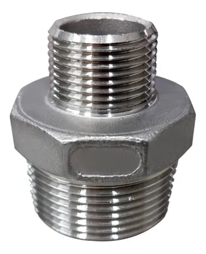 Niple Redução Inox 304 150lbs 1' X 1/2' Bsp | MercadoLivre