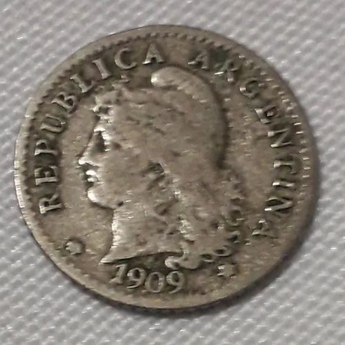Moneda Antigua Argentina Cuponiquel Año 1909 De 5 Centavos. | MercadoLibre