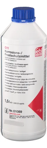 Refrigerante Anticorrosivo G11 Concentrado Azul Febi 1.5 Lts | MercadoLibre