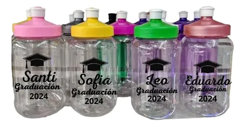 15 Cilindros Con Tapa De Chupón Graduación Meses Sin Interés