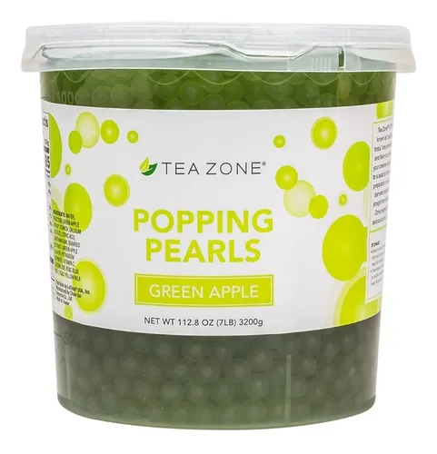 Perlas Explosivas Tea Zone Sabor Manzana Verde 3 2 Kg Meses Sin