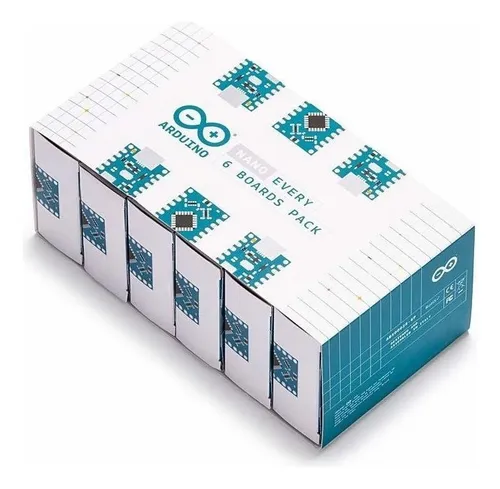 Kit Arduino Arduino Nano Every Paquete De 6 Tablas Drk Cuotas Sin