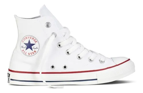 Tenis Converse Classic M7650 Chuck Taylor Hi Optical White