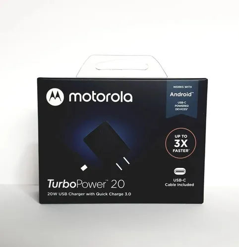Cargador Motorola Original 20w G30 G50 G60 G9 Play G9 Power | Envío gratis