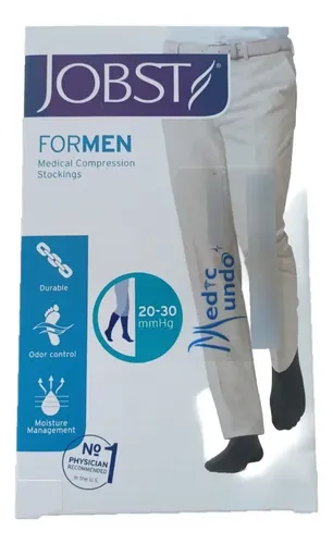 Calcetín De Compresión 20-30 Jobst For Men Negro. | Envío gratis