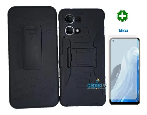 Funda Protector Uso Rudo Para Oppo Reno 7 4g Mica Envío Gratis
