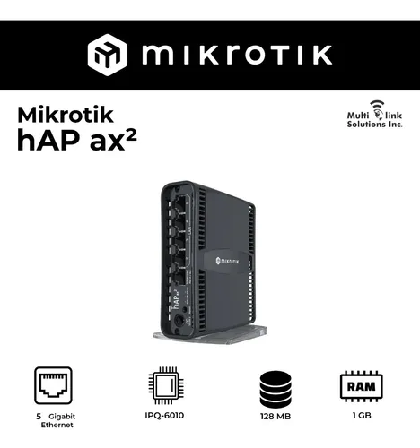 Router Mikrotik Hap Ax2 Wifi 6 Inalambrico! | MercadoLibre Router Mikrotik Hap Ax2 Wifi 6 Inalambrico! | MercadoLibre